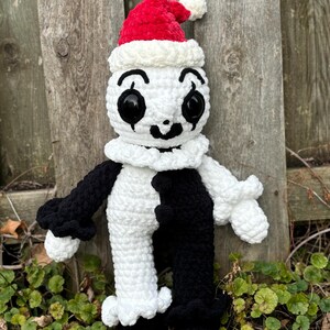 Art the Clown Santa Terrifier Horror Slashie Plushie Handmade Crochet ...