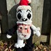 Art the Clown Santa Terrifier Horror Slashie Plushie Handmade Crochet ...