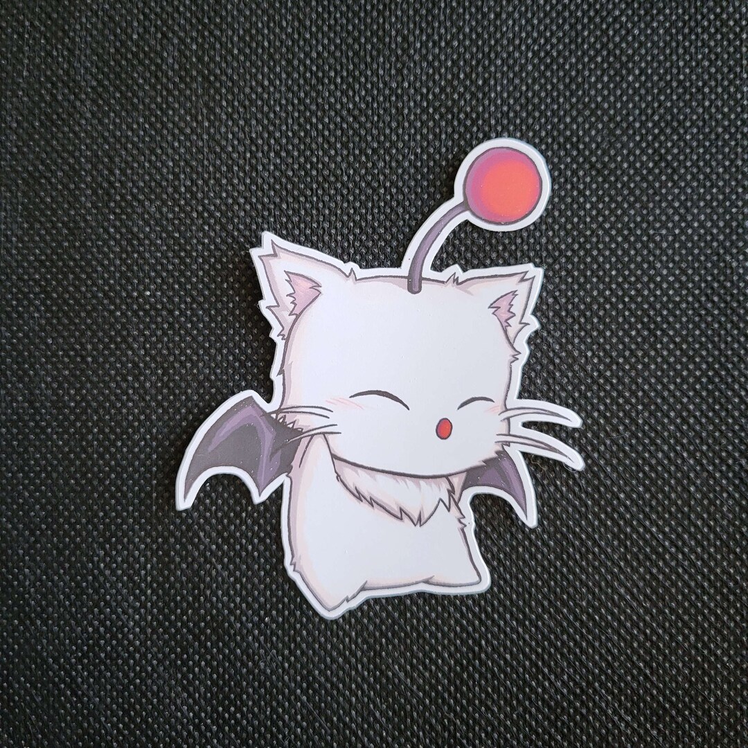Final Fantasy Moogle Sticker - Etsy