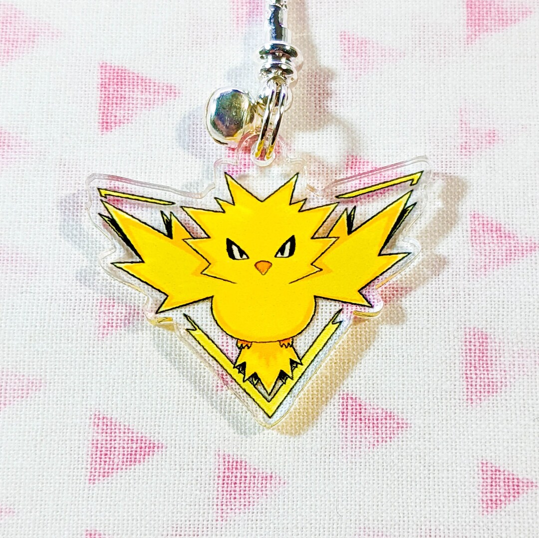 Team Instinct Zapdos Charm - Etsy