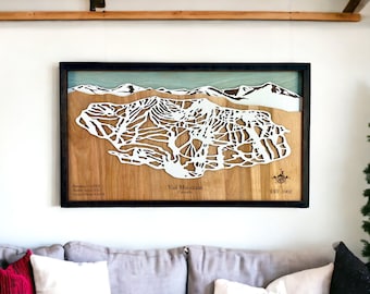 Vail Ski Resort 3d Map - Etsy