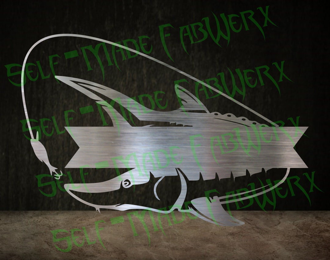 Sturgeon Design - SVG - DXF - Plasma - Etsy