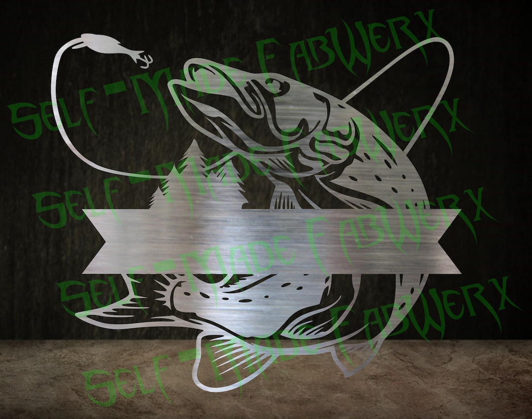 Northern Pike Design SVG - DXF - PLASMA - Etsy