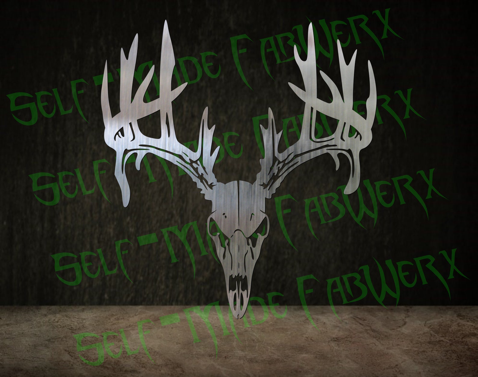 Deer Skull - DXF - SVG - Plasma - Etsy