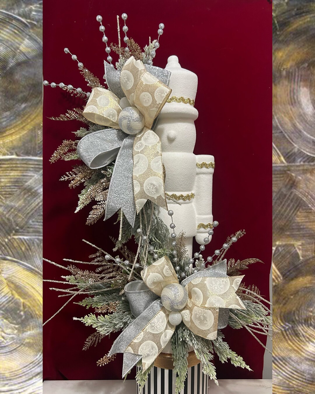 Nutcracker Centerpiece Christmas Decor Classy - Etsy