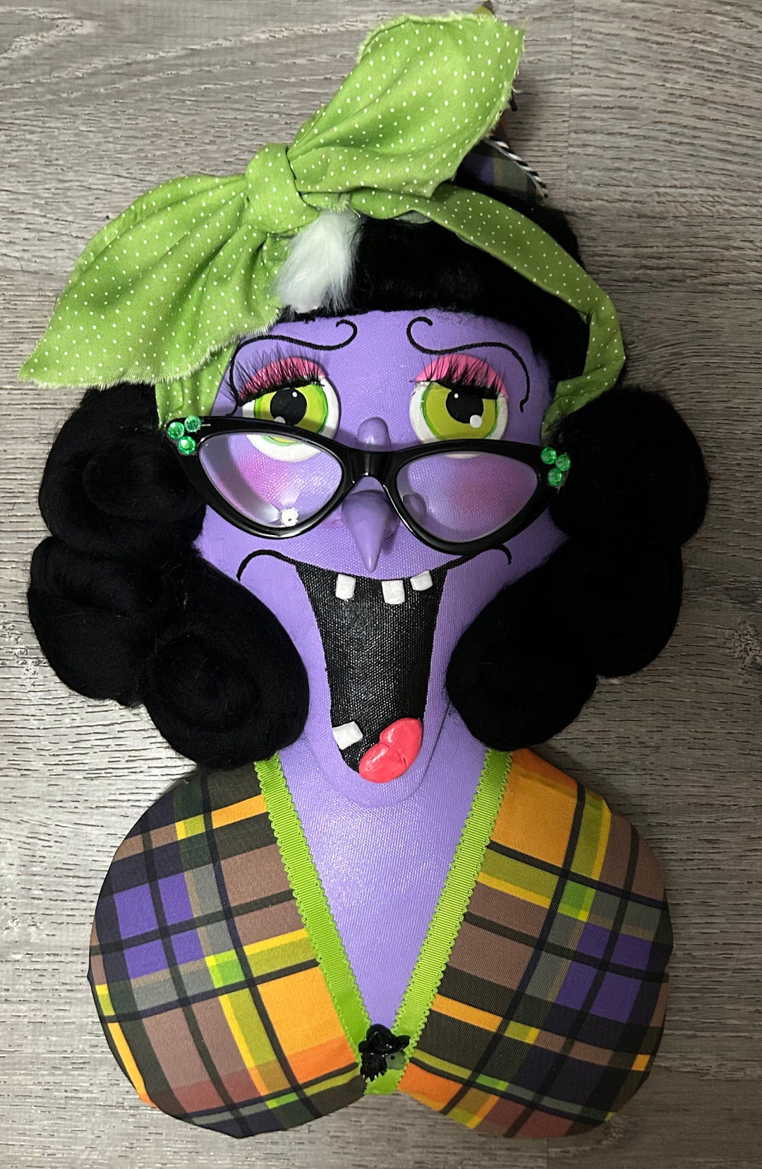 Tilly the Witch Wreath Attachment - Etsy
