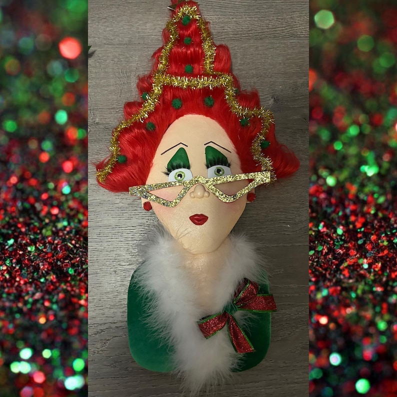 Mrs Kringle Wreath Attachment - Etsy
