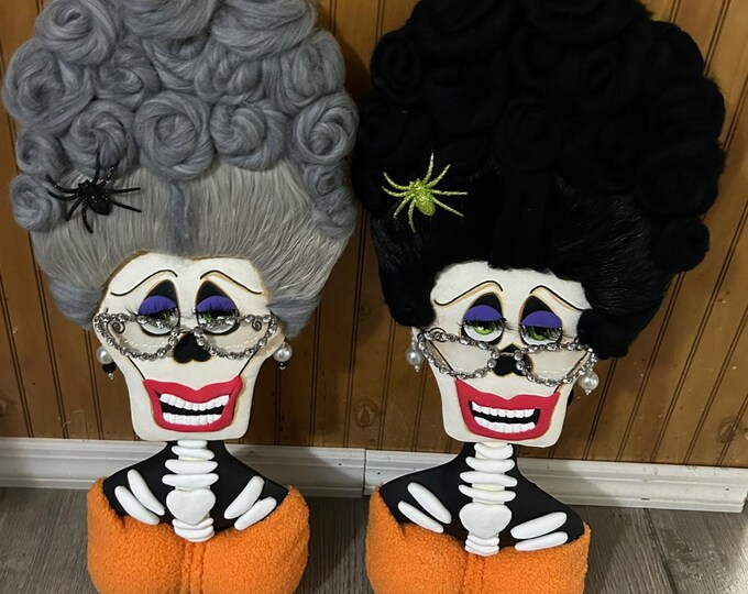 Barbara Bones Wreath Attachment - Etsy