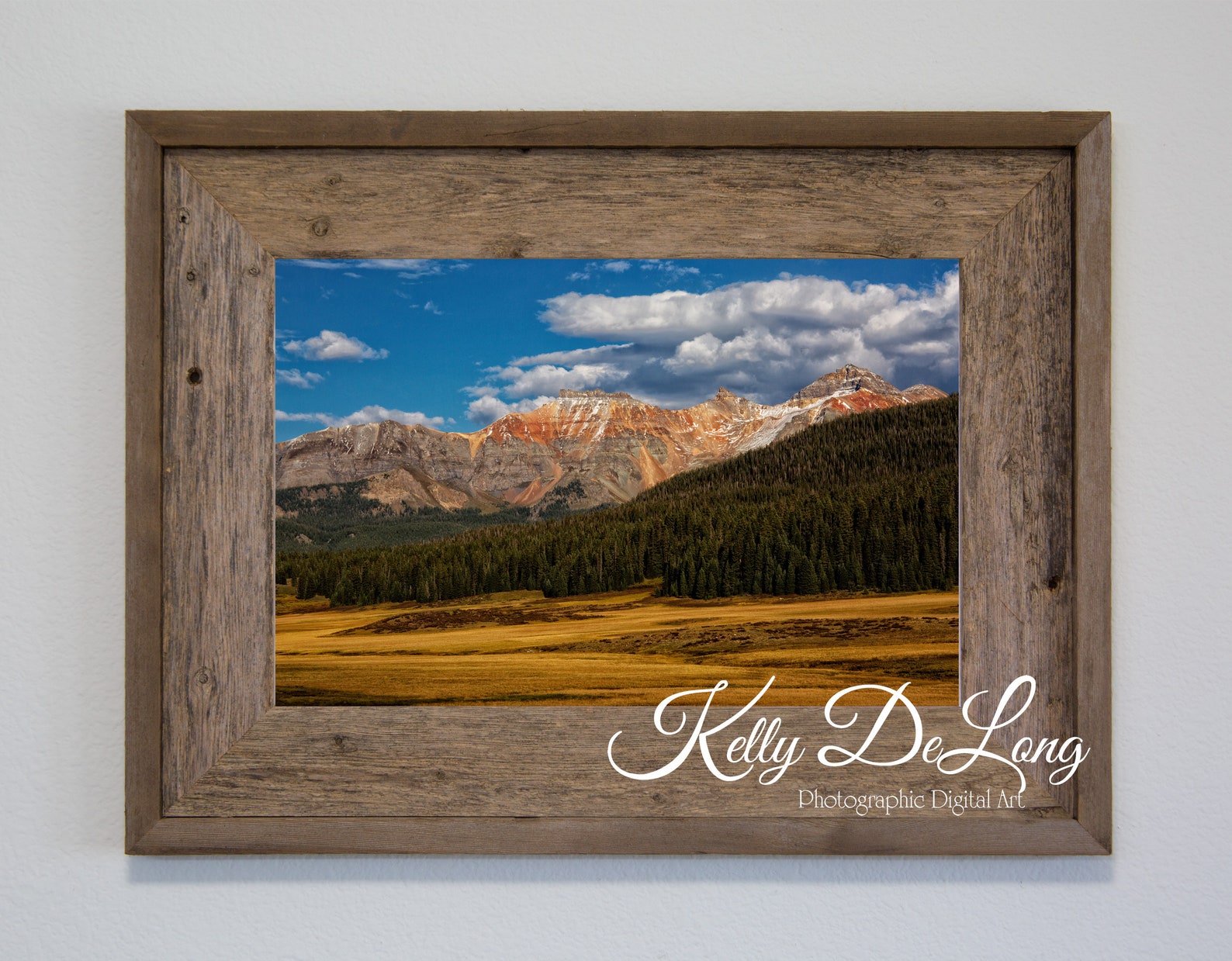 Rocky Mountains in Colorado. Striking Late Summer Colors Perfect Décor ...