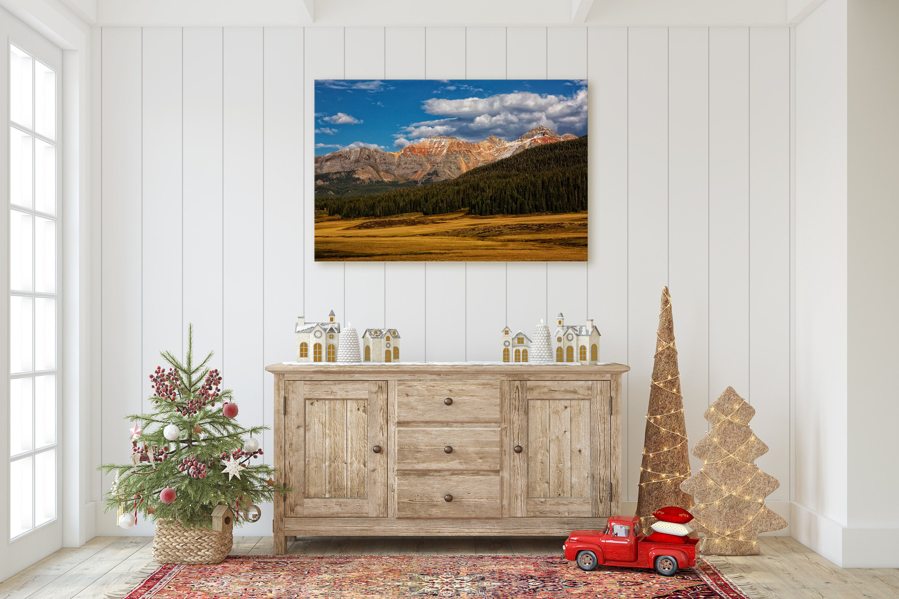Rocky Mountains in Colorado. Striking Late Summer Colors Perfect Décor ...