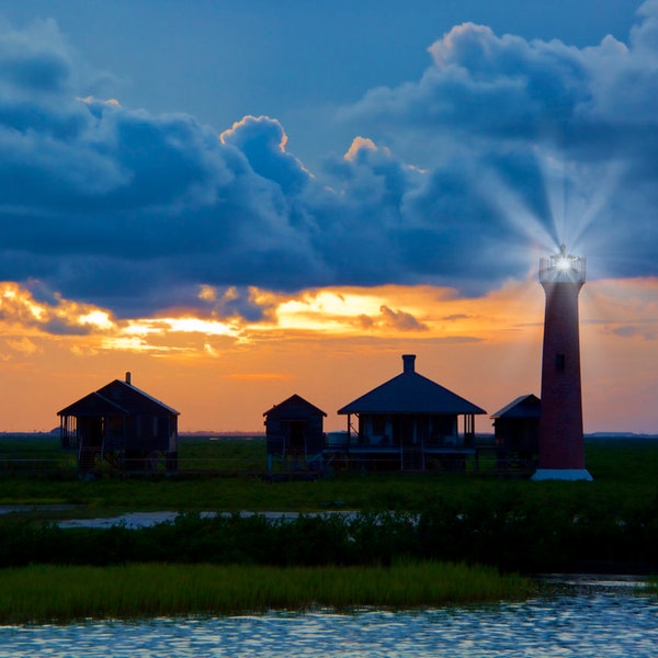 Fulton Harbor Sunrise, Shrimp Boats at Dawn, Marina, Coastal Art ...