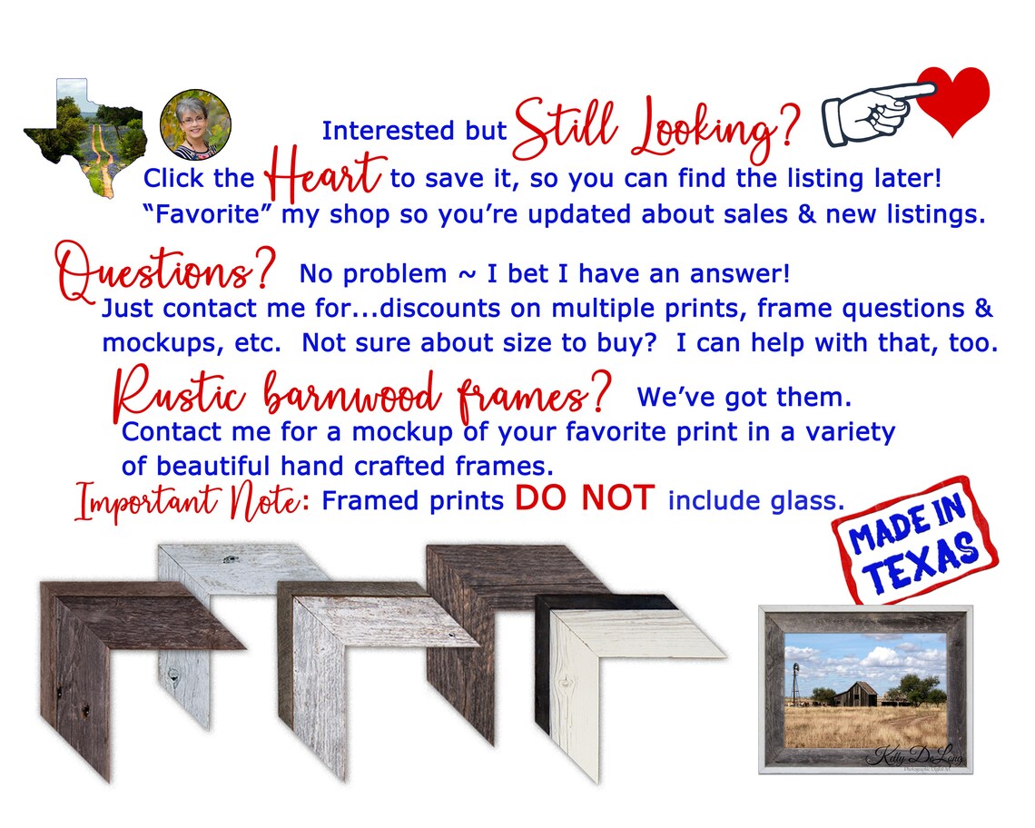 Old Western Ghost Town Windmill Mounted Print or Canvas. Subtle Blue ...