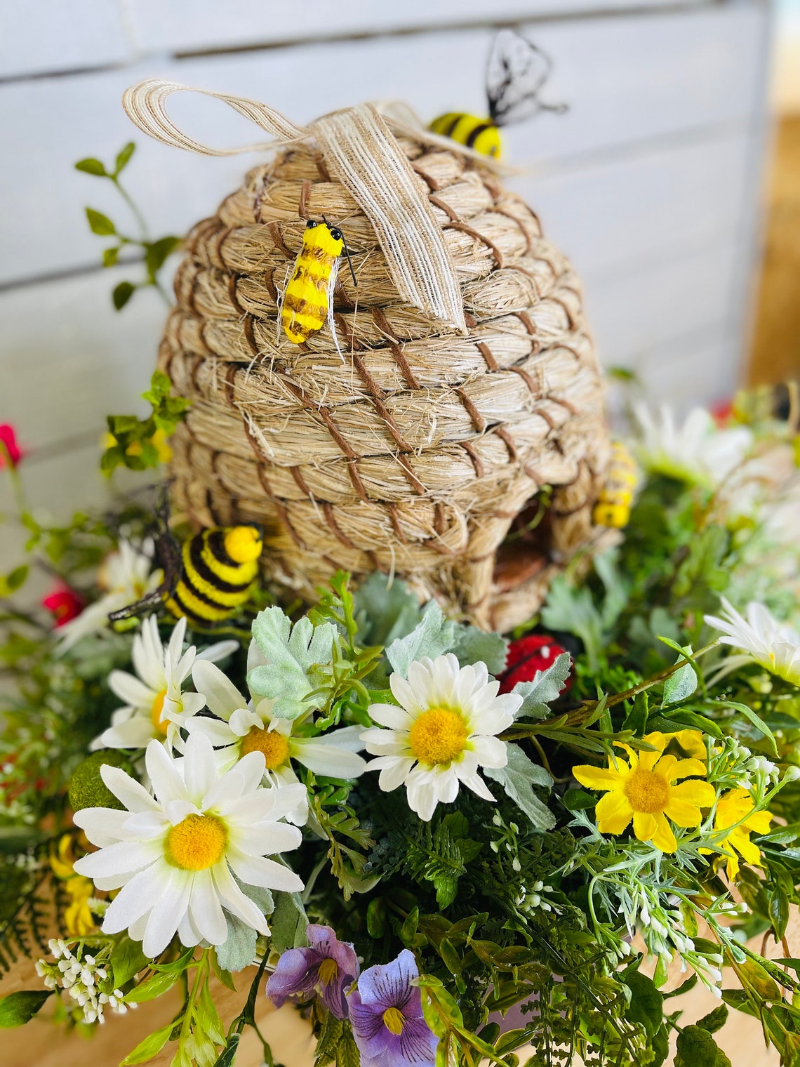 Beehive Centerpiece Spring Centerpiece Summer Centerpiece - Etsy