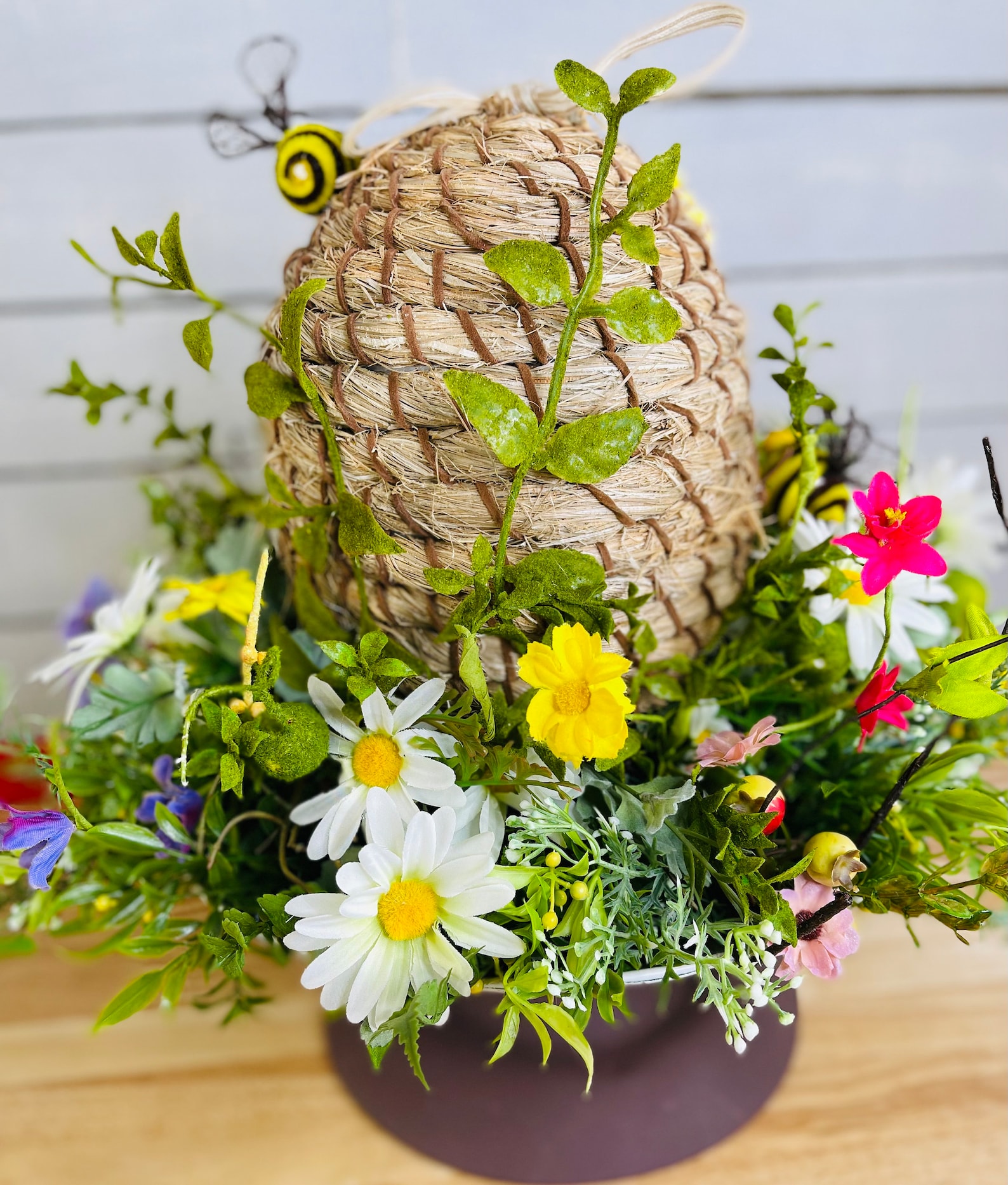Beehive Centerpiece Spring Centerpiece Summer Centerpiece - Etsy