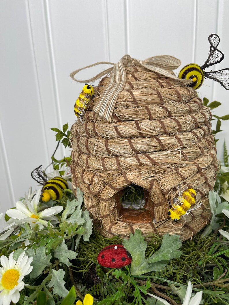 Beehive Centerpiece ,spring Centerpiece, Summer Centerpiece, Spring ...