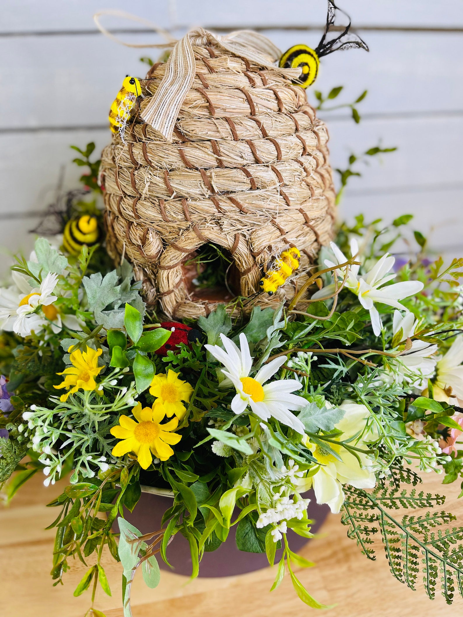 Beehive Centerpiece Spring Centerpiece Summer Centerpiece - Etsy
