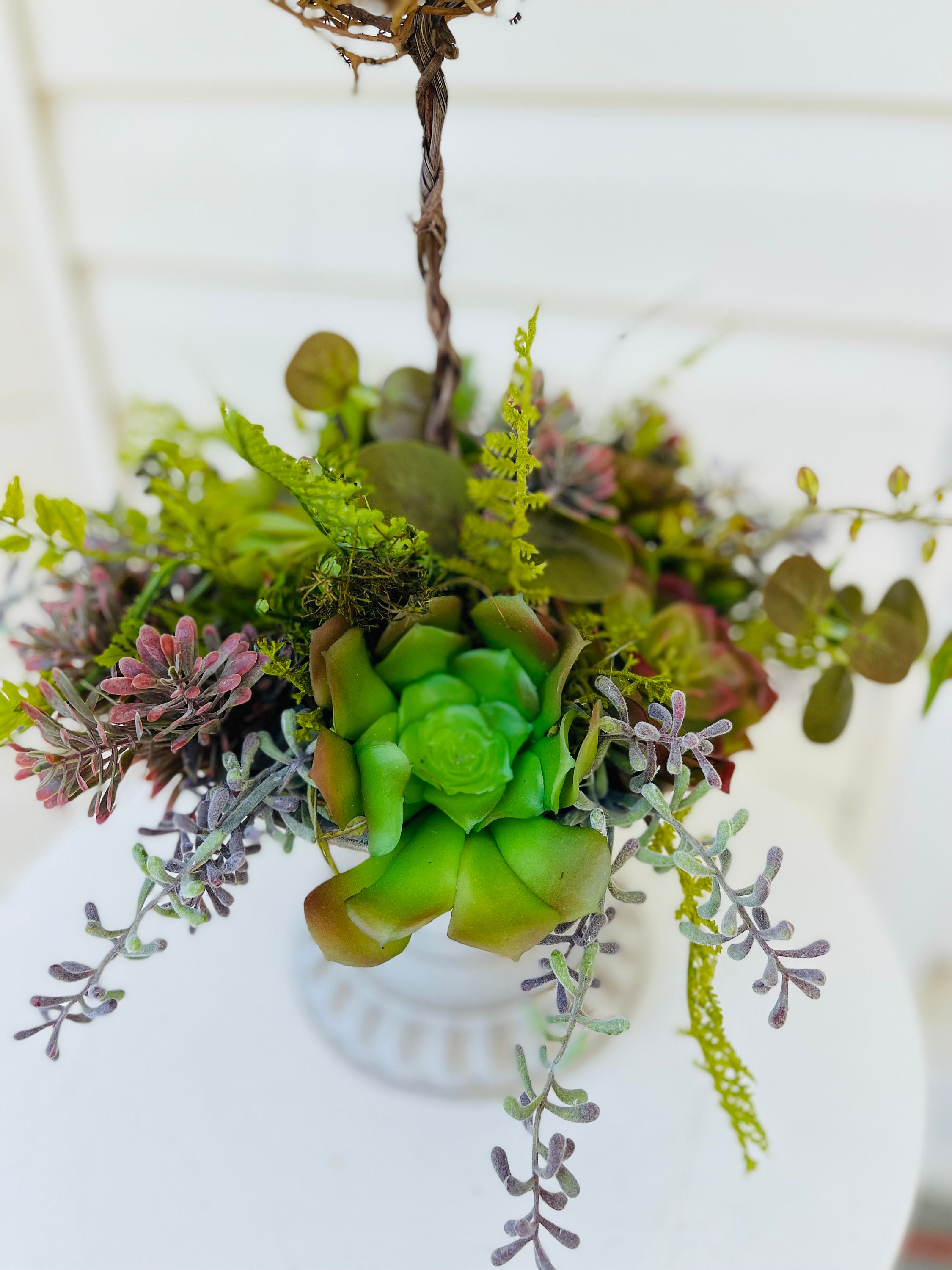Succulents Centerpiece, Summer Centerpiece, Everyday Centerpiece ...