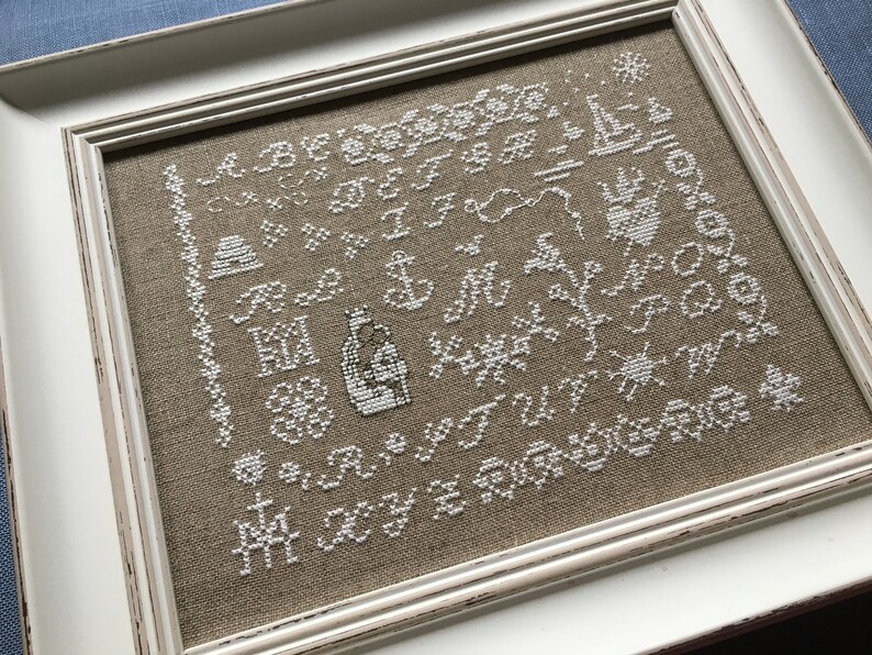 Marian Garden Catholic Cross Stitch Pattern PDF Digital | Etsy