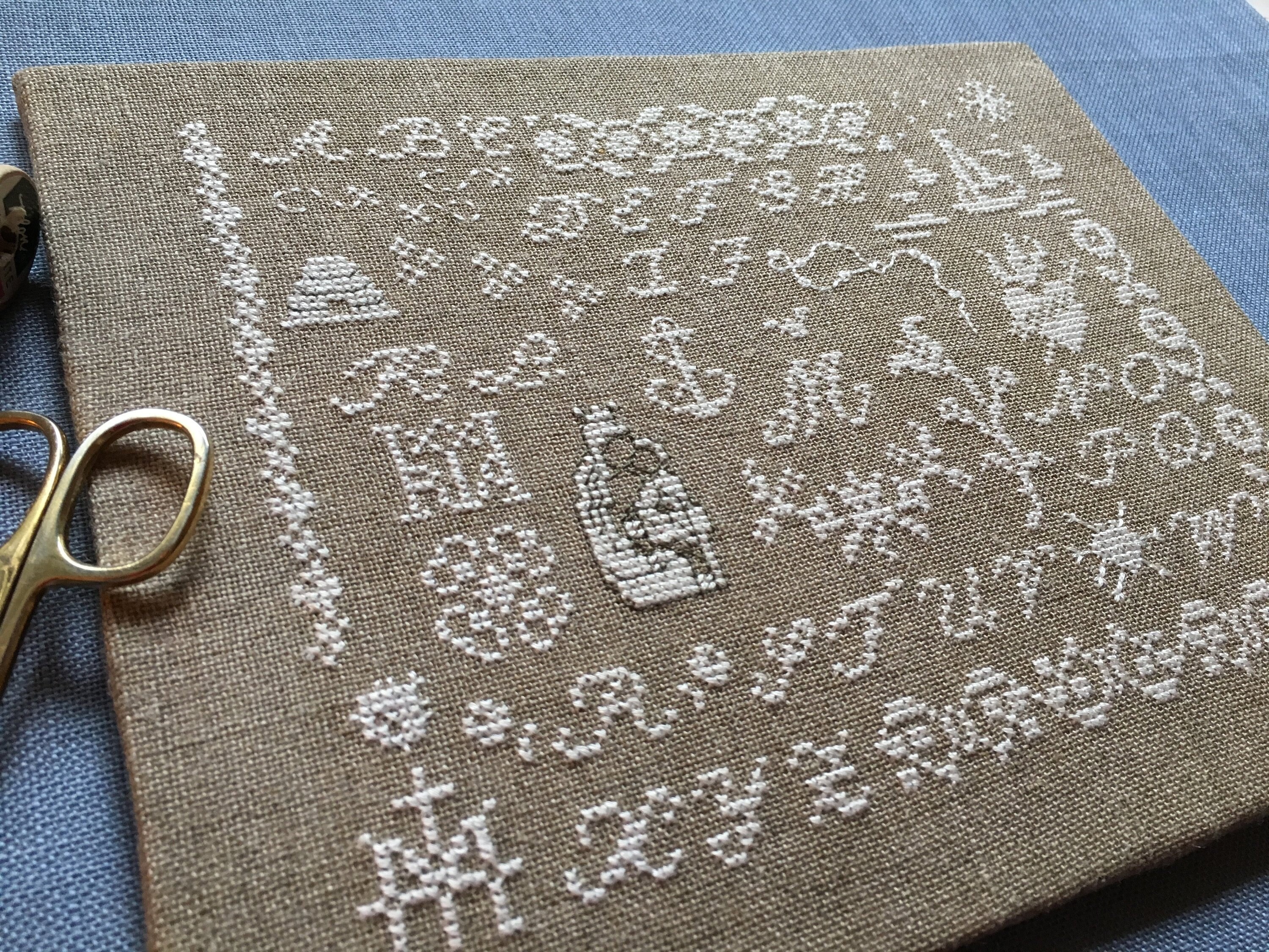 Marian Garden Catholic Cross Stitch Pattern PDF Digital | Etsy