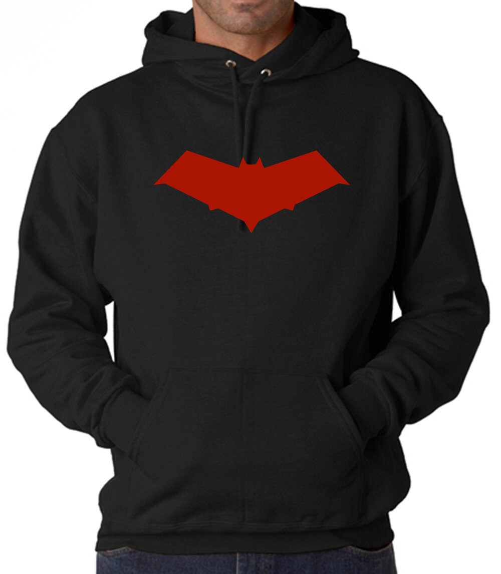 Red Hood Hoodie DC Character | Etsy