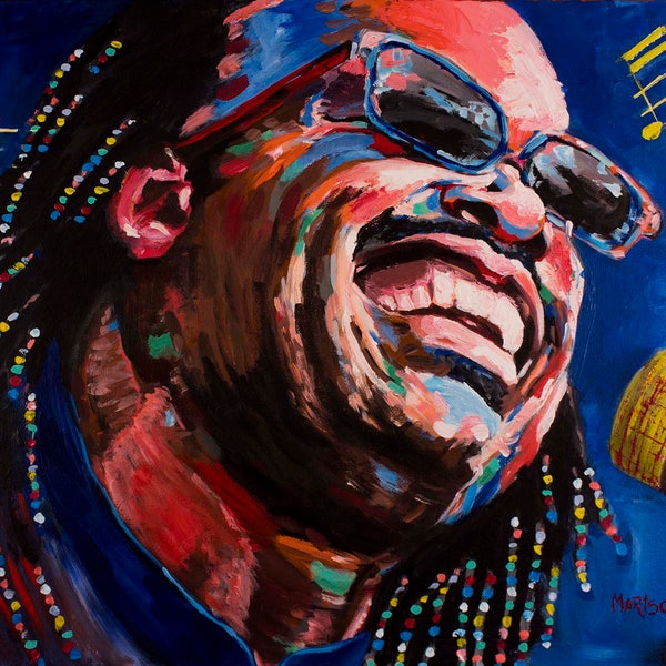 Stevie Wonder Art - Etsy