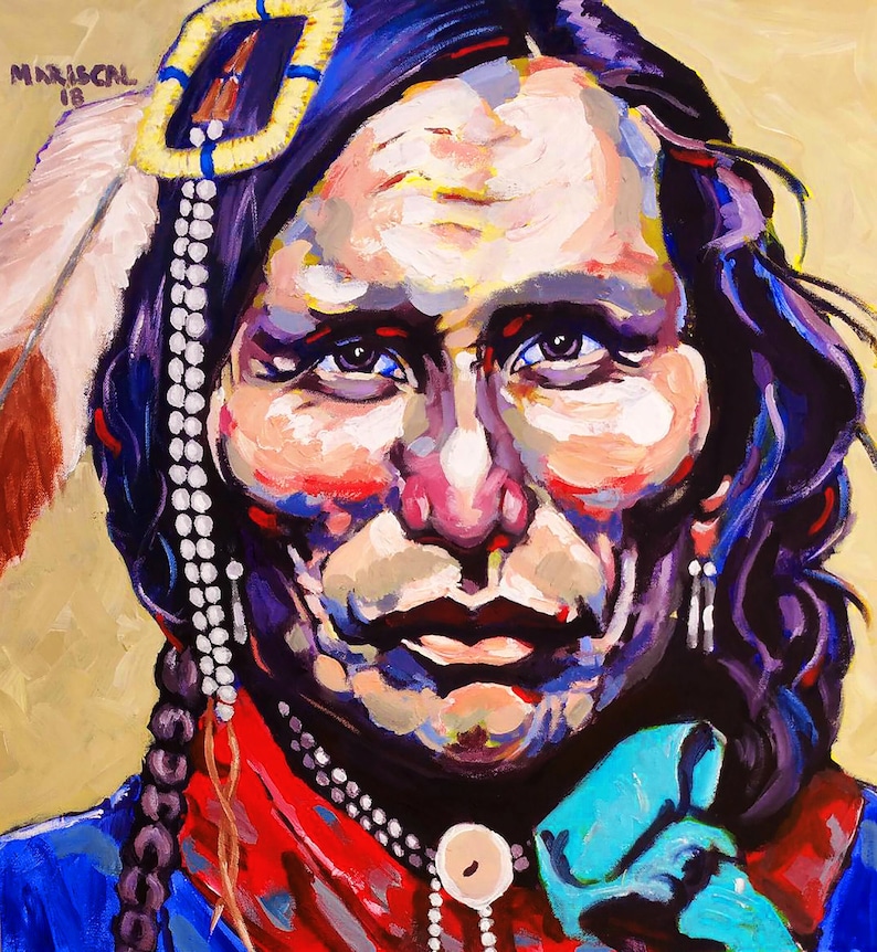 Native American Art, Native American Original Art, Oglala Sioux Art ...