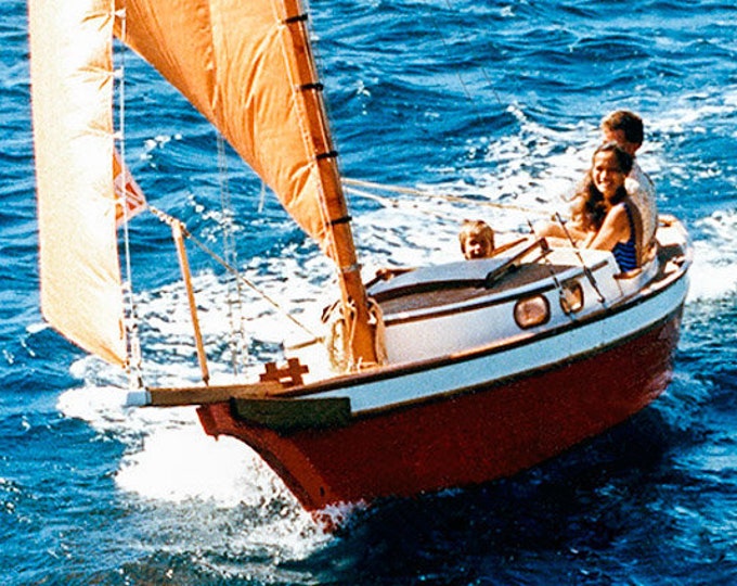 Weekender Sailboat Stevenson Projects, DIY, Boat Plans, DIGITAL Boat ...