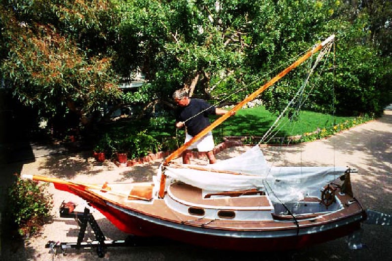 Weekender Sailboat Stevenson Projects, DIY, Boat Plans, DIGITAL Boat Plans, Plywood Boat, Build ...