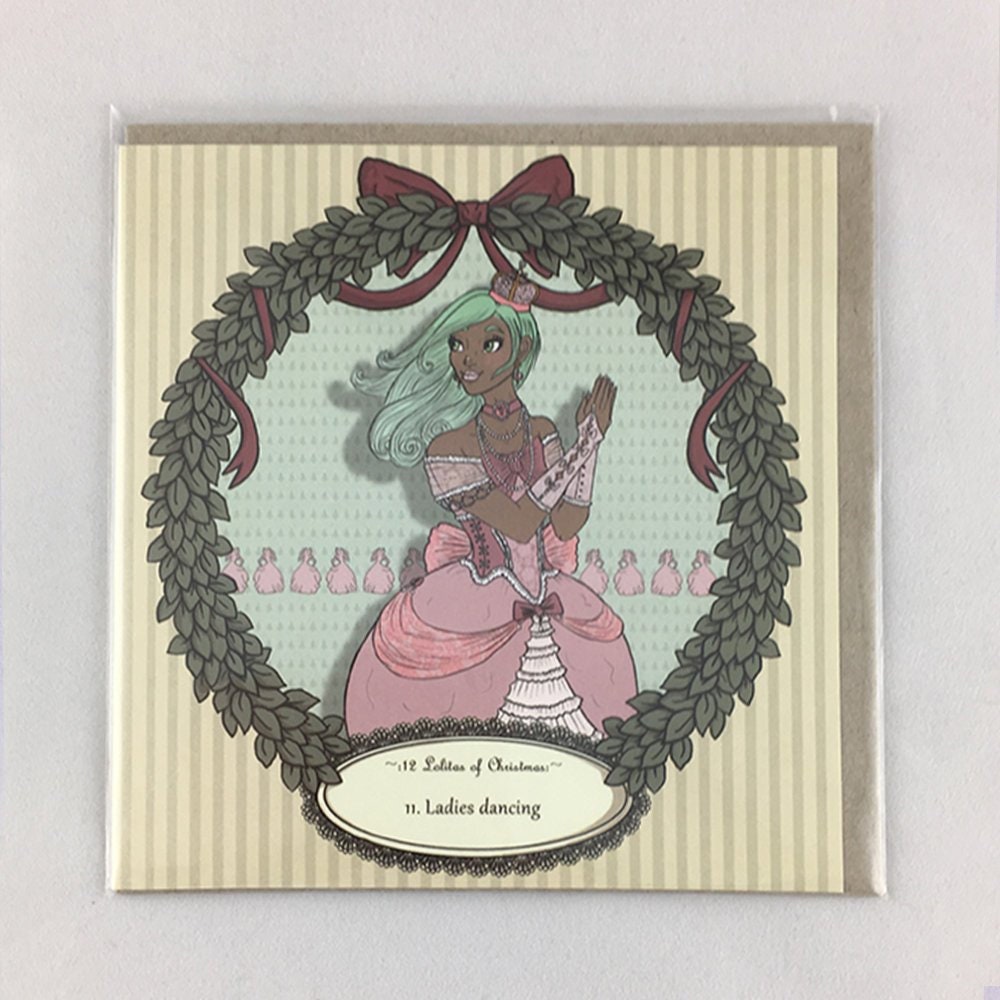 Christmas, 12 Days of Christmas 11. Ladies Dancing, Lolita, Cosplay ...