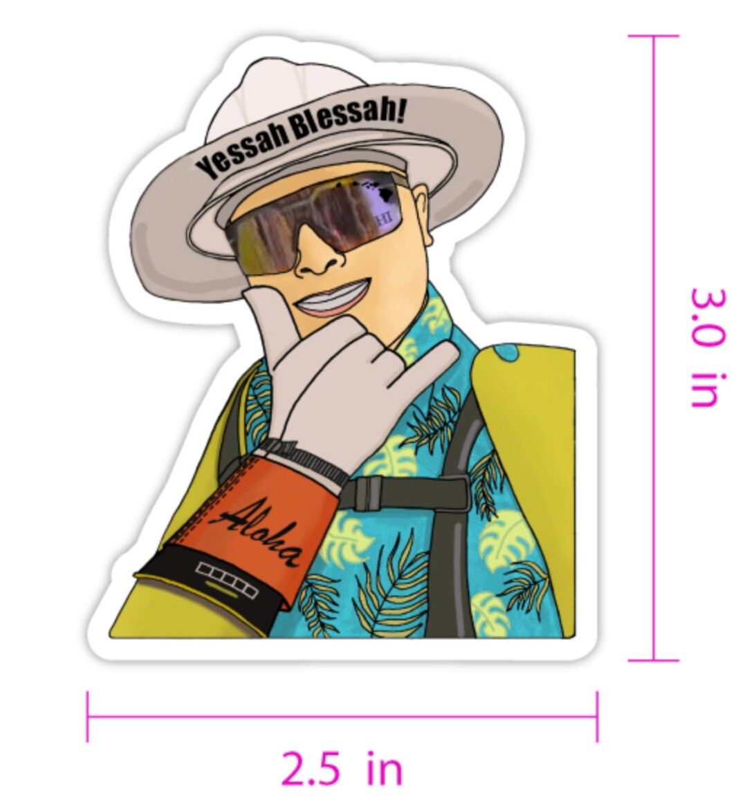 Sticker - Yessah Blessah! Lineman - Etsy