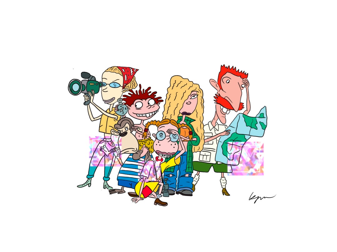 Wild Thornberry's Cartoon Instant Download Printable Digital Drawing - Etsy