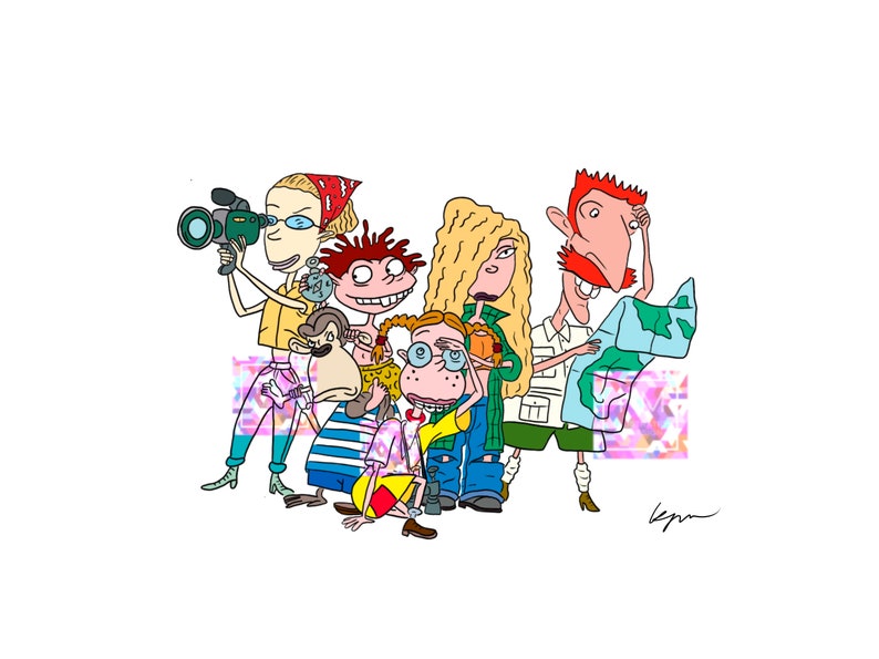 Wild Thornberry's Cartoon Instant Download Printable Digital Drawing - Etsy