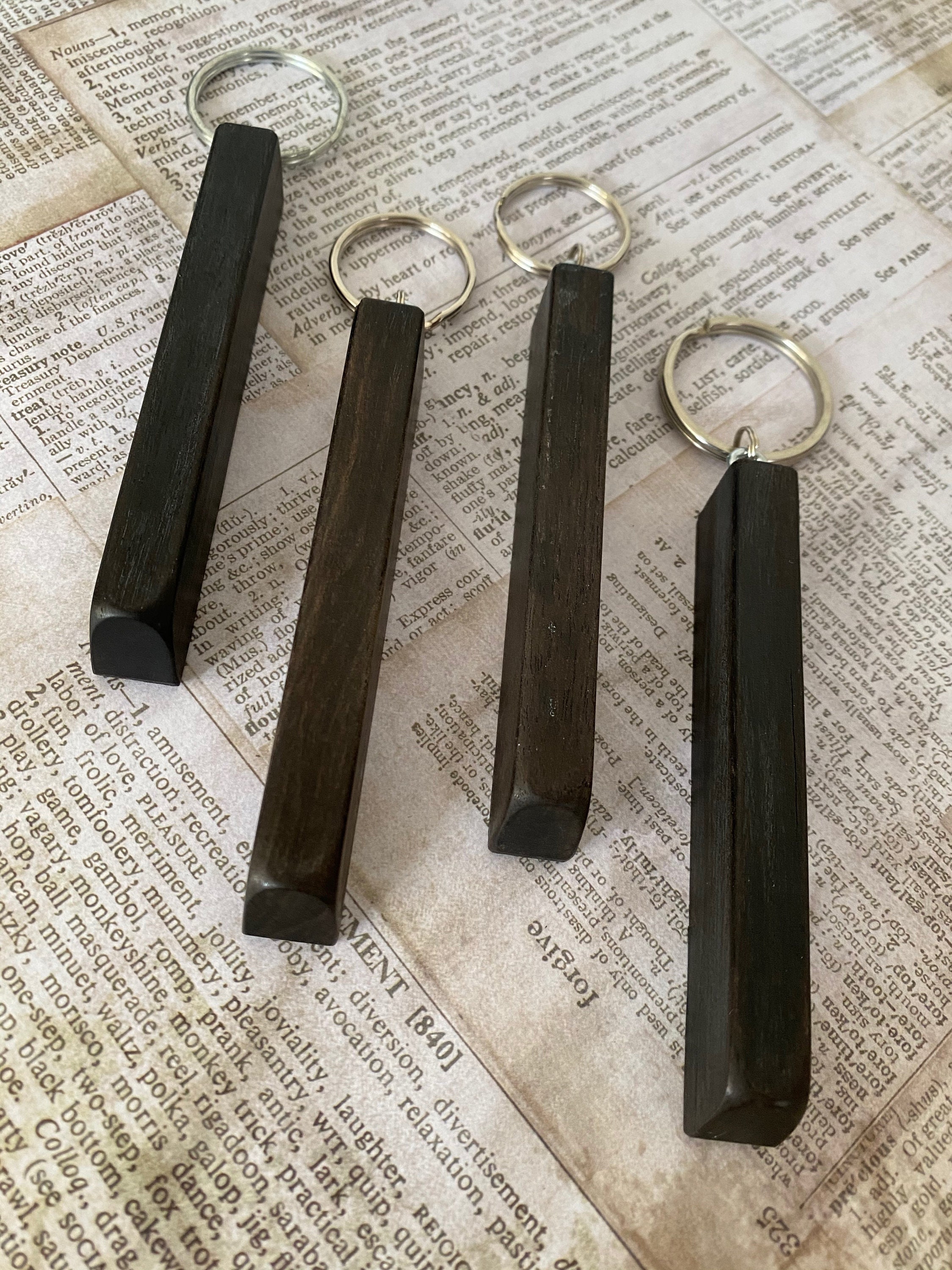 Black Music Ebony Piano Key Keychain Musician Gift - Etsy