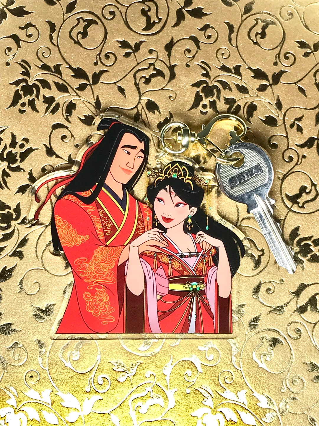 Just the Two of Us -- Mulan & Li Shang -- KEYCHAIN - Etsy