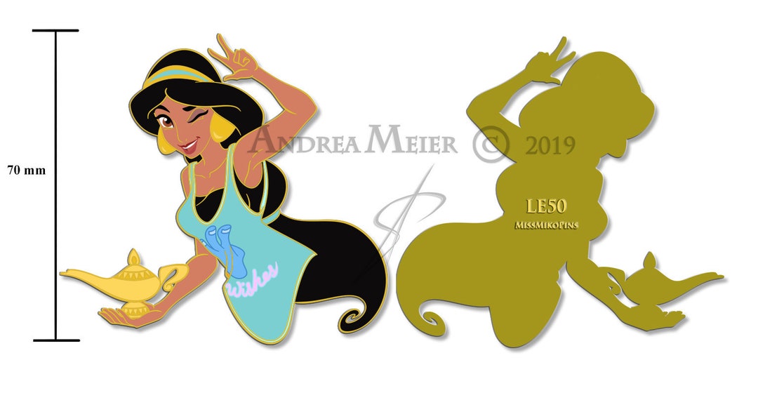 3wishes - Princess Jasmine PIN - Etsy