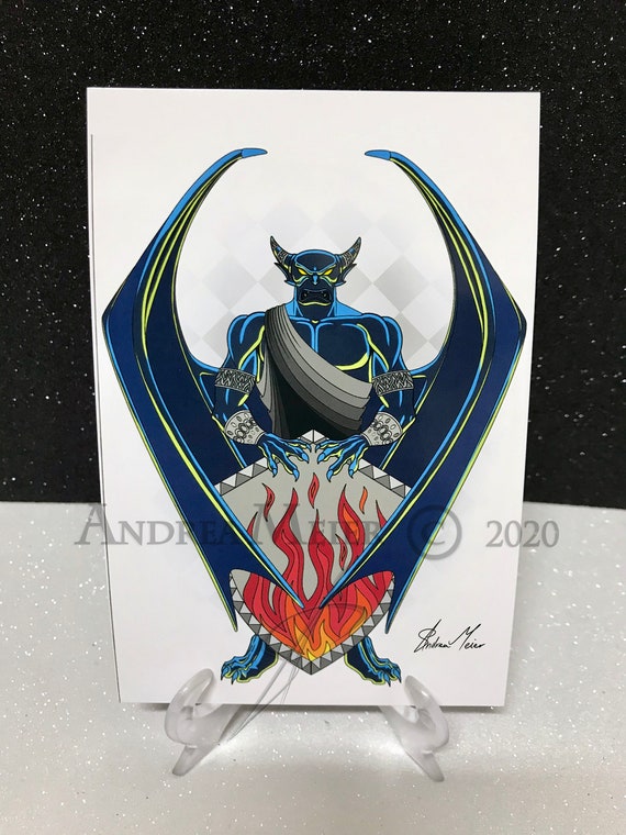 CHESS Collection Chernabog the Black Rook PRINT | Etsy