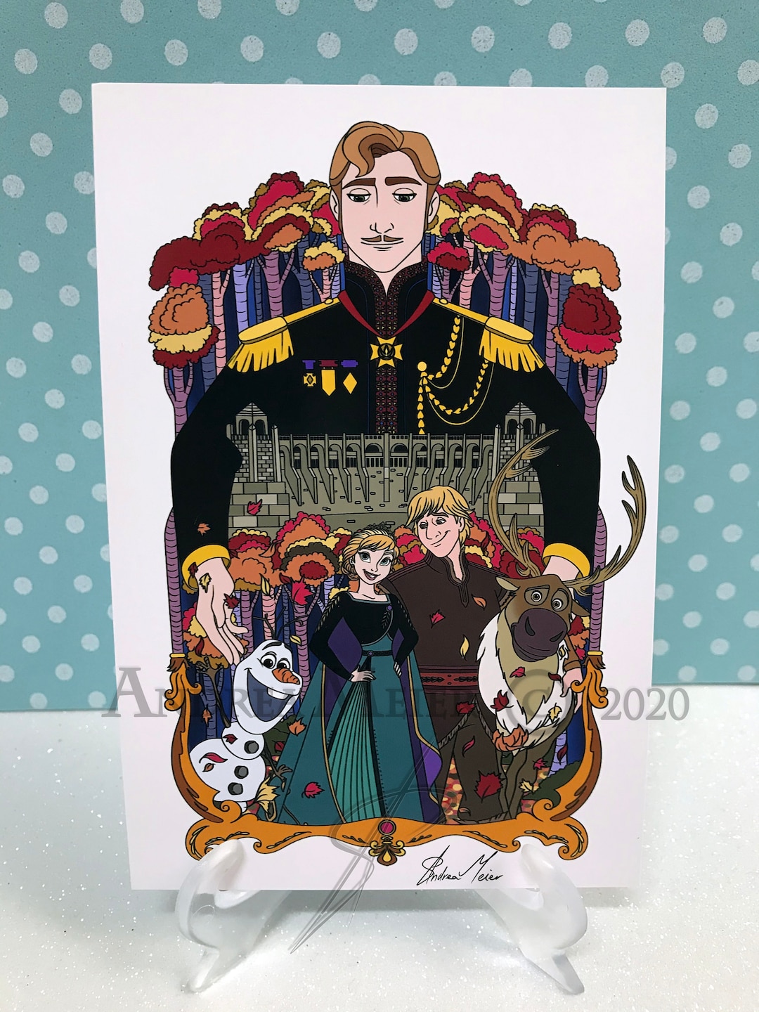 Masterpiece: Frozen II Anna PRINT - Etsy