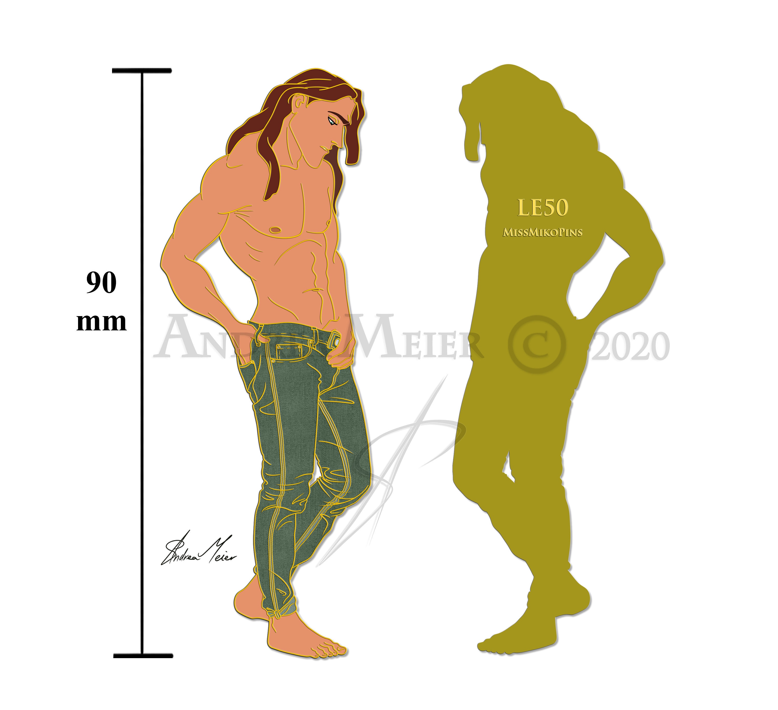 JEANS: TARZAN Pin - Etsy