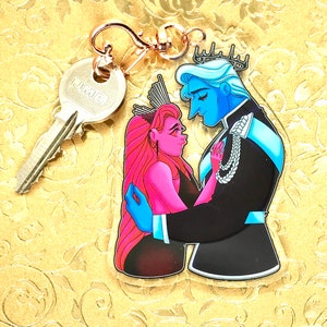 Queen Persephone & King Hades --- KEYCHAIN - Etsy