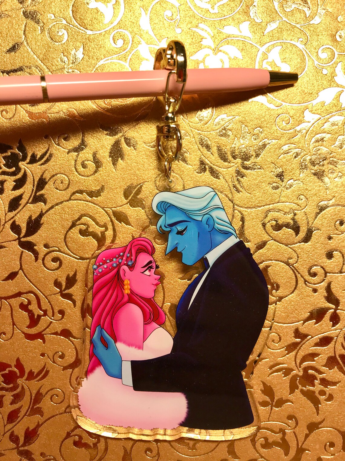 Persephone & Hades -- KEYCHAIN - Etsy