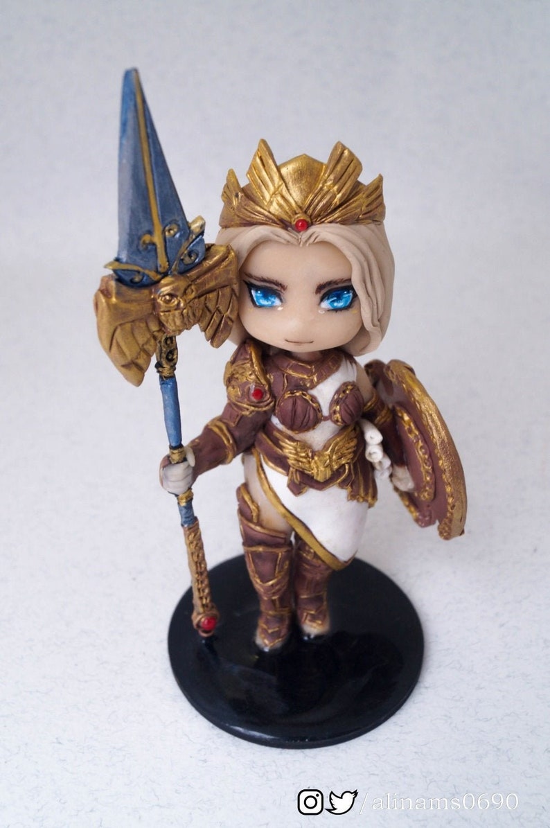 Custom Handmade Polymer Clay Figurine Smite | Etsy