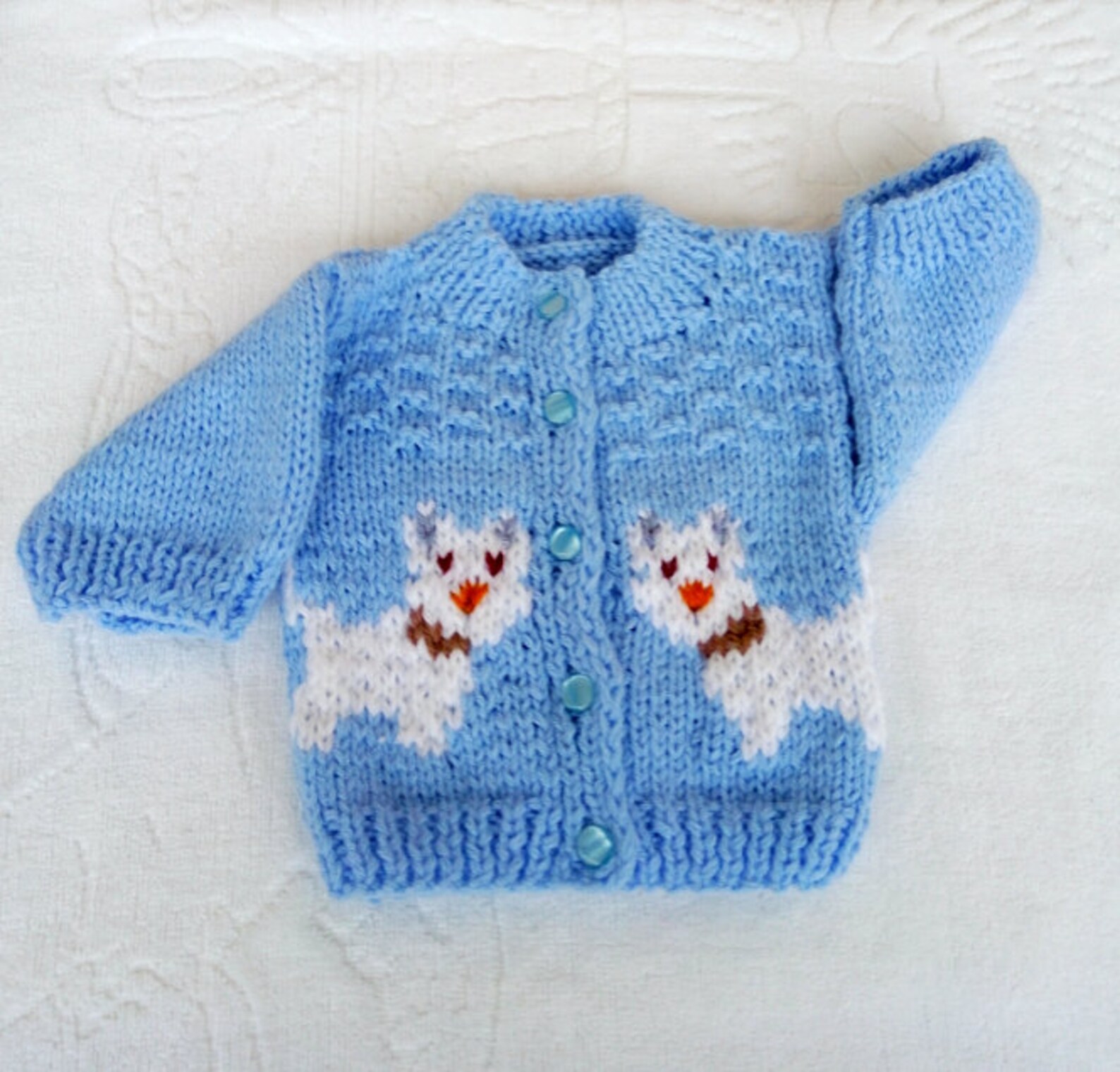 Handknitted Baby Sweater Puppy baby Sweater Baby Clothes | Etsy