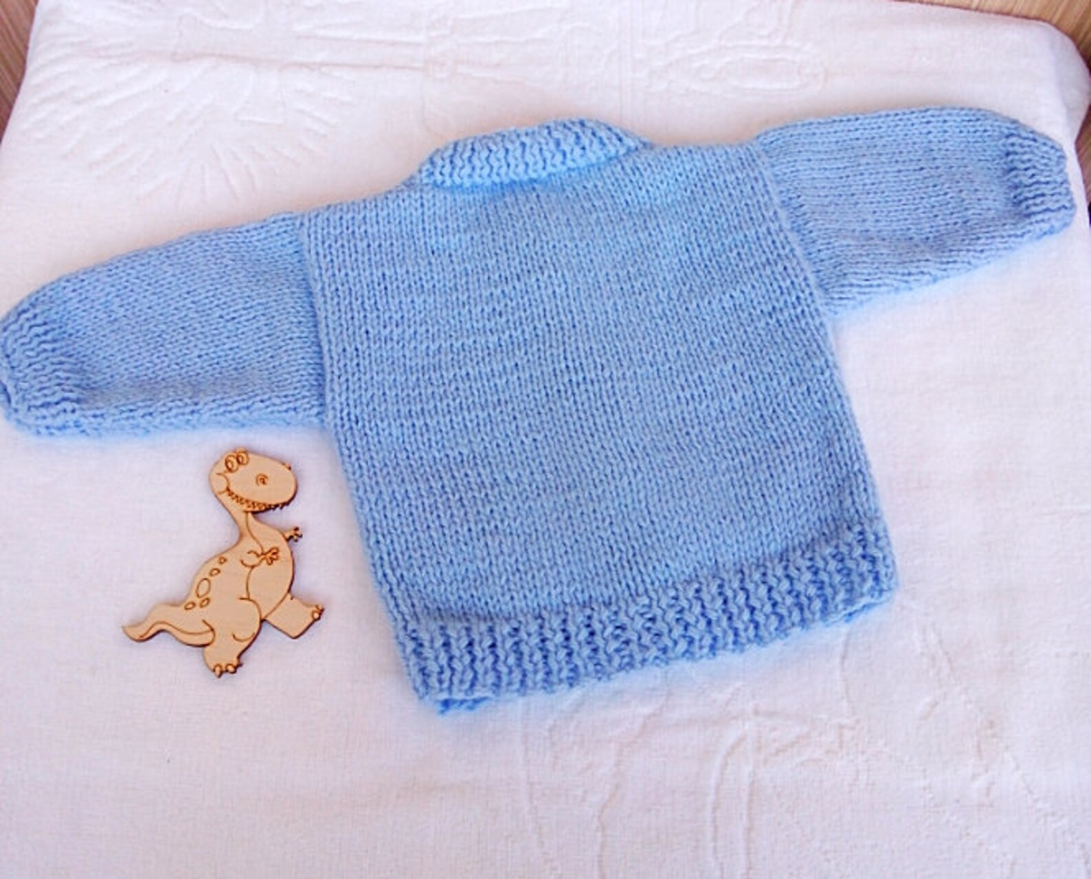 Handknitted Merino Wool Baby Sweater Elephant Infant Jacket Baby ...