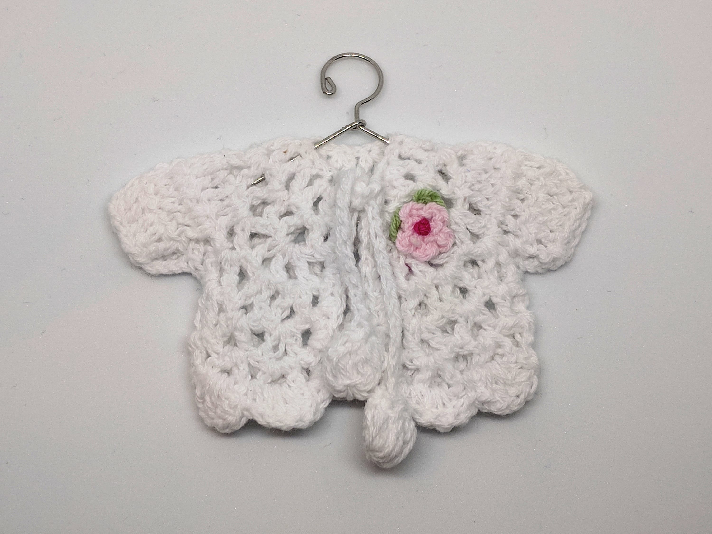 Baby Shower Favors, Baby Welcome Favors, Crochet Mini Jacket, Cute ...