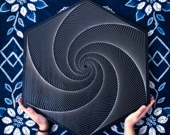 String Art Illusion - Etsy