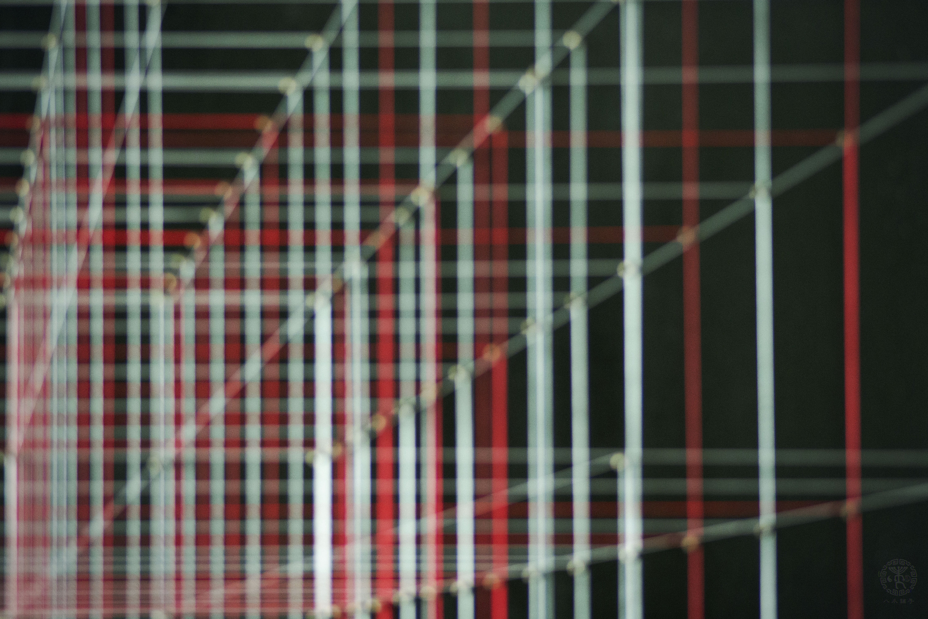Perspective Illusion-3d String Art「cube+」handmade Psychedelic Wall ...