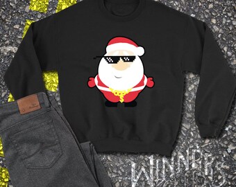 Thug life santa | Etsy