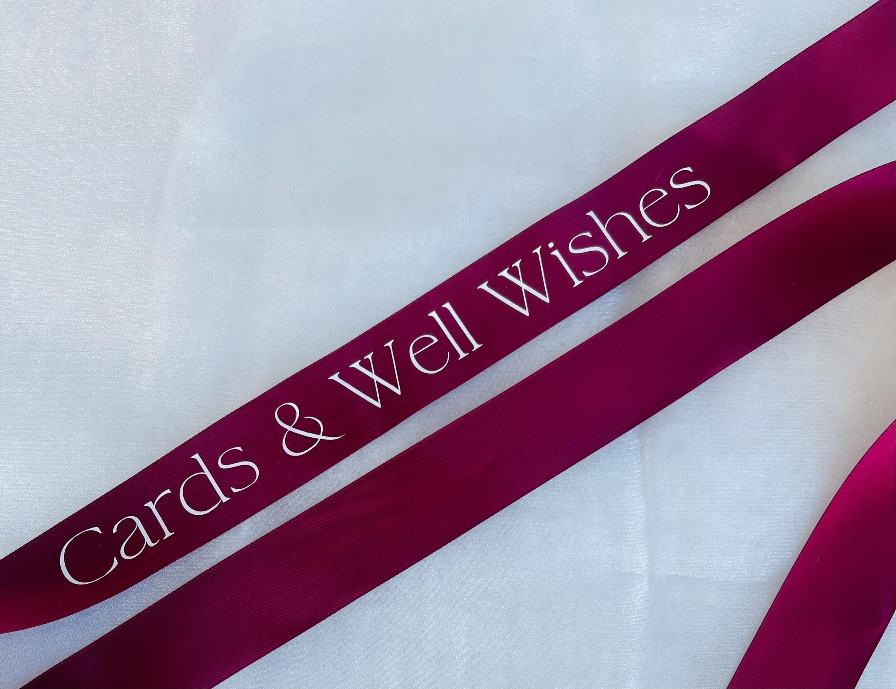 Cards and Well Wishes Ribbon - Etsy