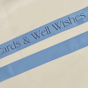 Cards and Well Wishes Ribbon - Etsy
