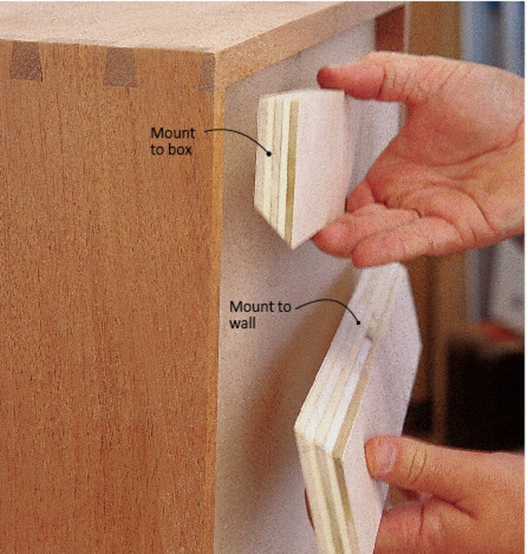 French Cleat - Strong Baltic Birch 1/2 Inch 3 Piece Set. Best Price! - Etsy